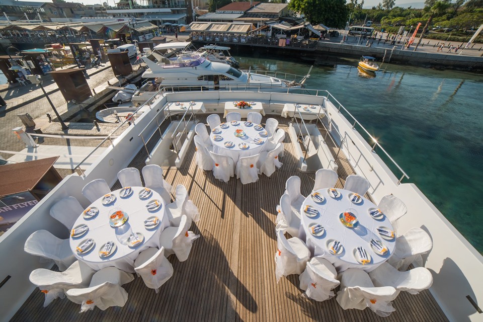 Cyprus West Coast Luxury Yacht Wedding | Ionian Weddings