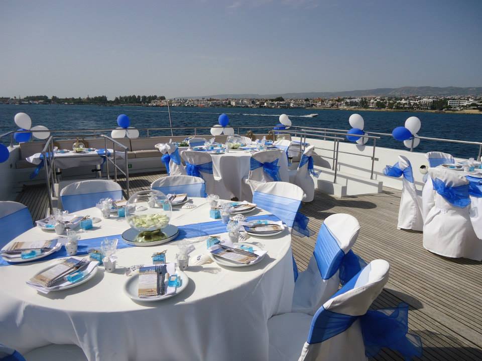Cyprus West Coast Luxury Yacht Wedding | Ionian Weddings